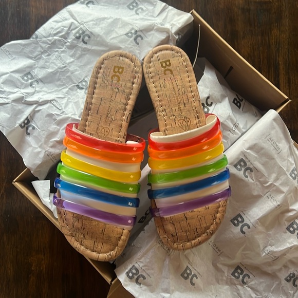 BC Footwear | Shoes | Bc Born On California For You Ll Pride Sandal Nwt ...